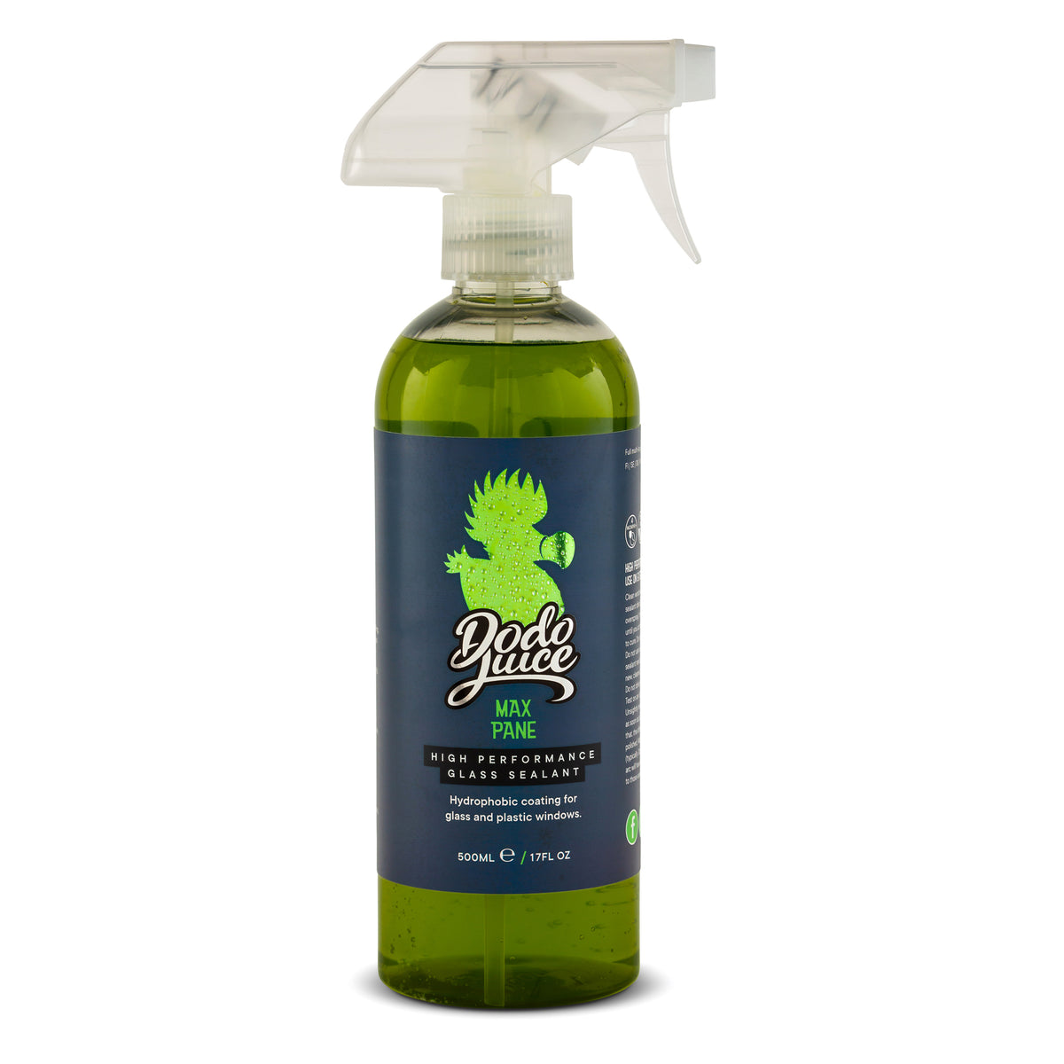 Max Pane 500ml - nano glass sealant spray HS 3405909000 – Dodo Waxshack