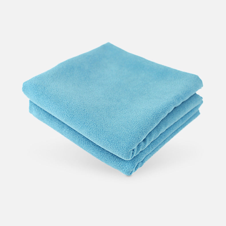 Two Suede Blues - microsuede buffing cloth twin pack - 2x 40x40cm fina ...